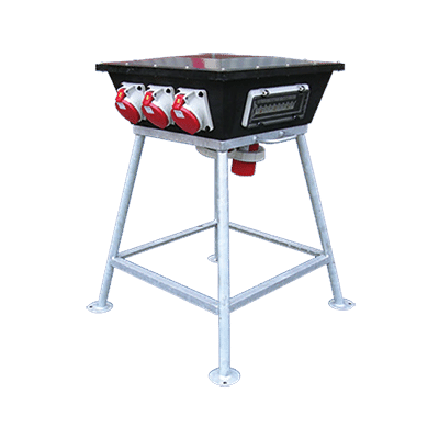 Mennekes stroomverdeler 10-voudig 63A 400V IP44 (21.M63-0201-1) | Kabel24