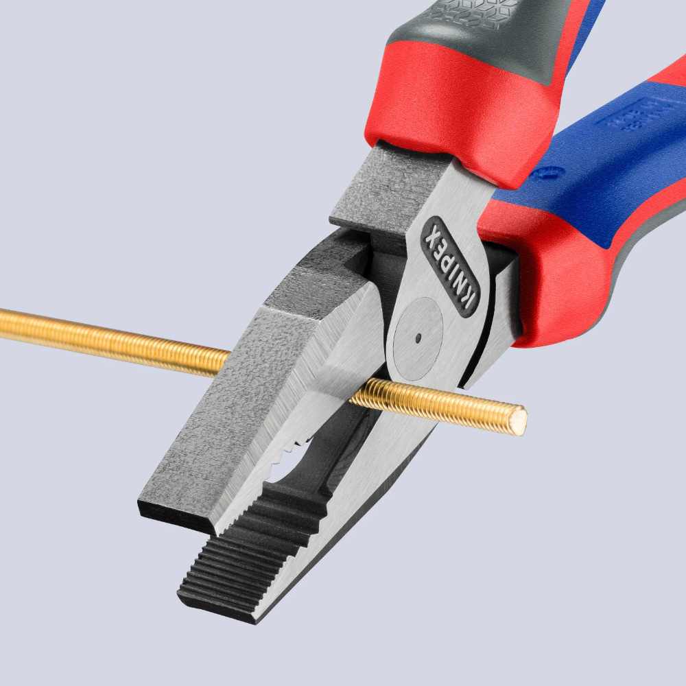 KNIPEX combinatietang kracht comfortgrepen 200mm (02 02 200) | Kabel24