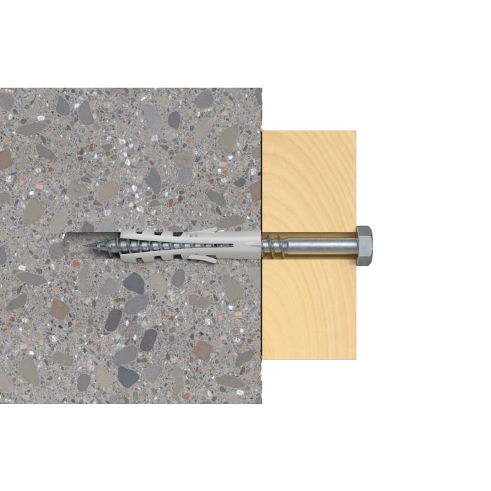 Fischer S8 plug dubbele verpakking - per 200 stuks (050126) | Kabel24