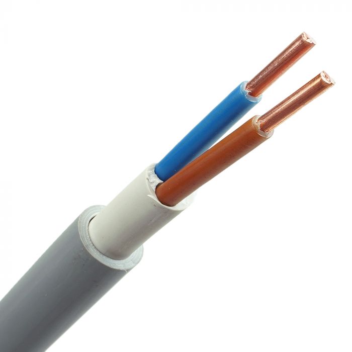 YMvK kabel 2x4 per meter | Kabel24